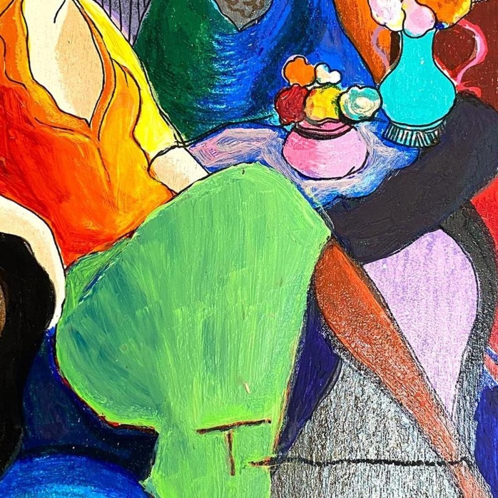 Itzchak Tarkay | Chit Chat | MutualArt