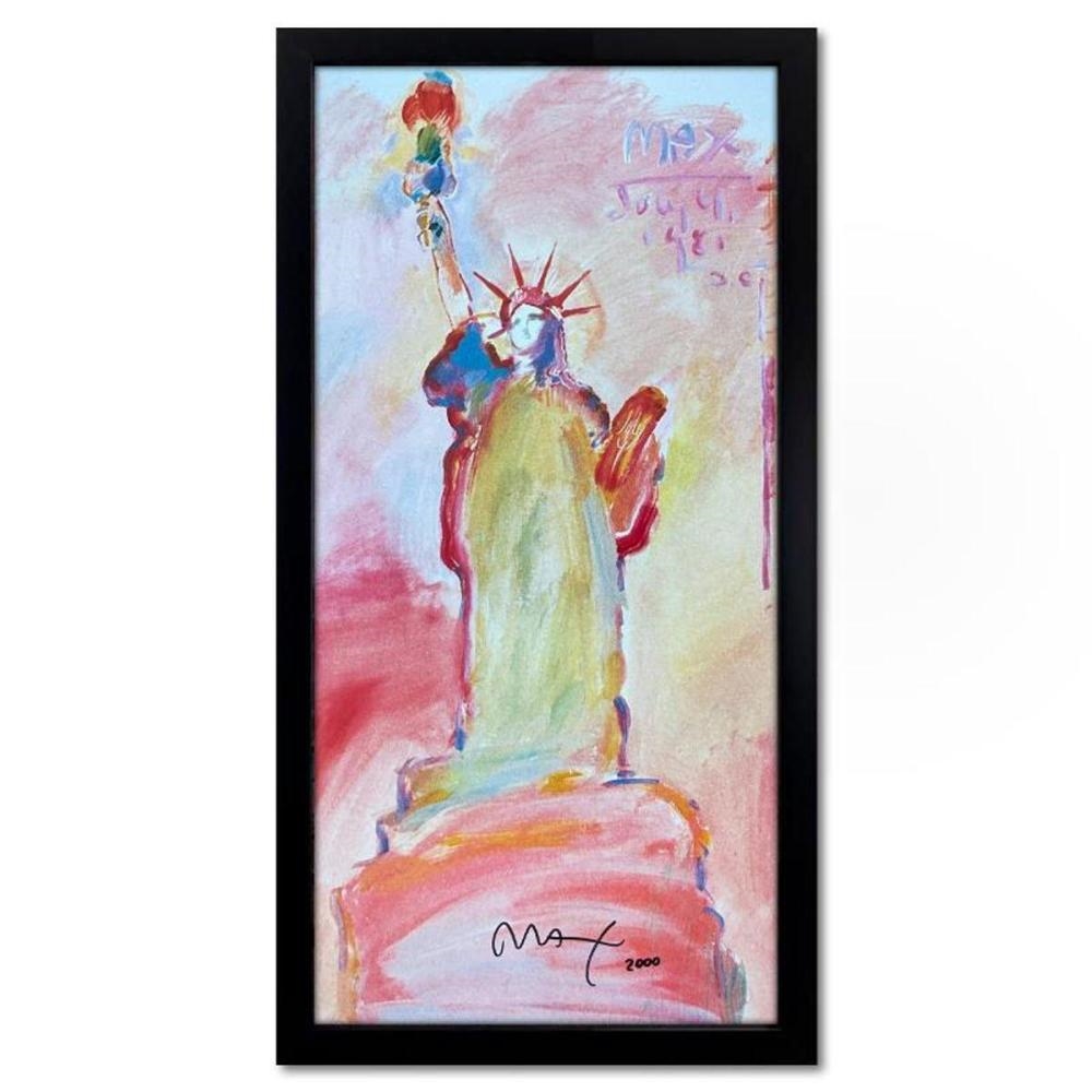 Peter Max | Statue of Liberty III | MutualArt