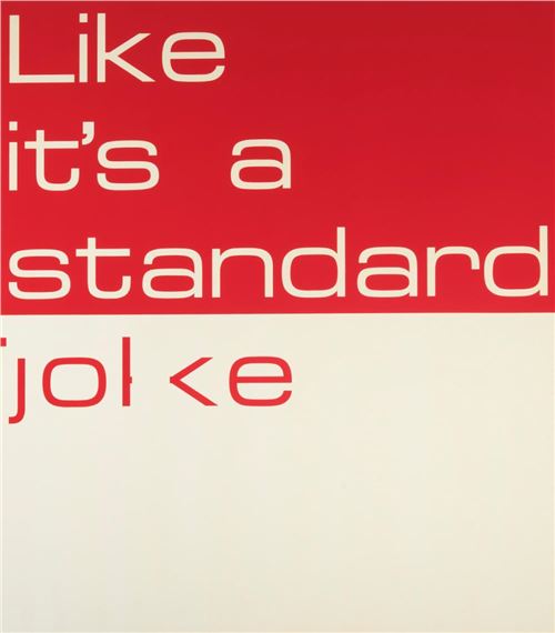 Tim Ayres | Like it's a standard joke (2000) | MutualArt