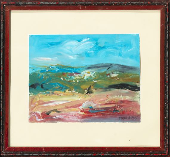 José Antonio Serna Ramos | Paisaje abstracto | MutualArt