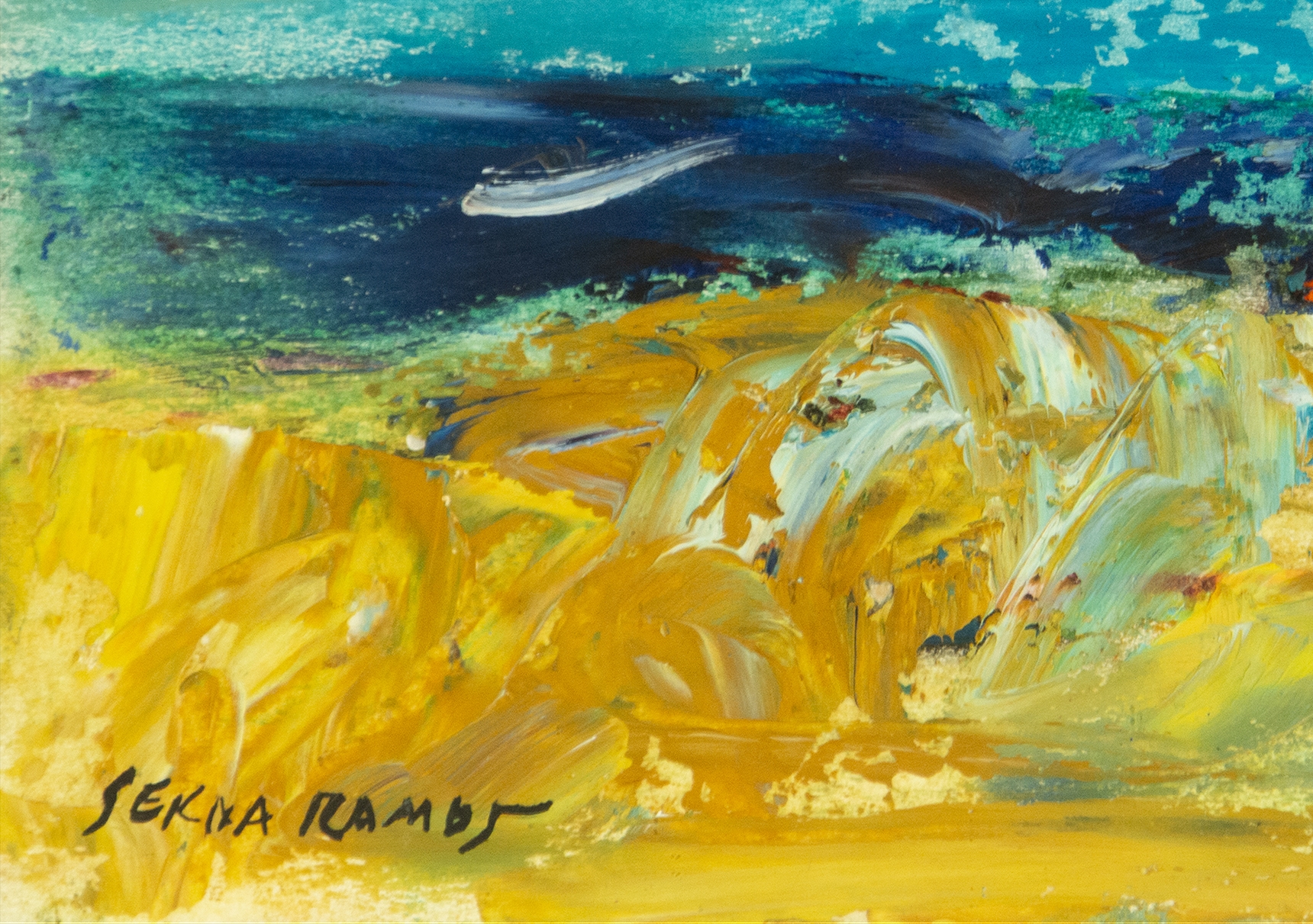 José Antonio Serna Ramos | Orilla luminosa | MutualArt