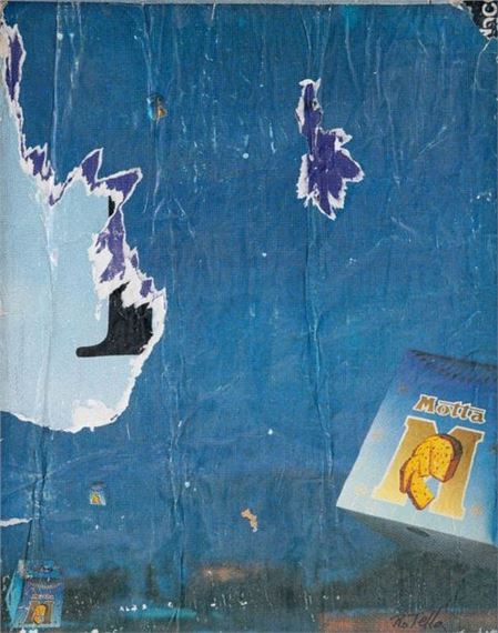 Mimmo Rotella | Motta 2 - Taking off | MutualArt