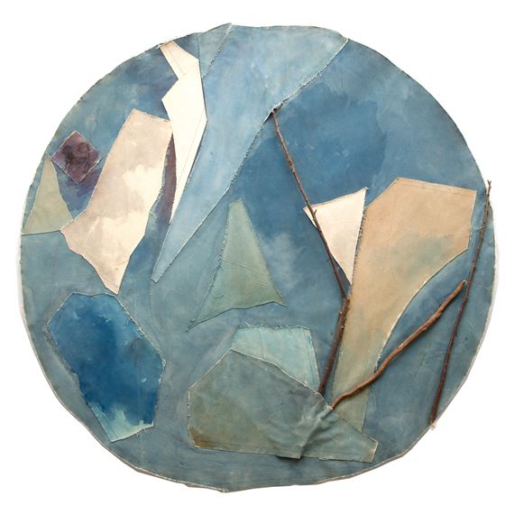 Françoise Sullivan | Je parle (nº 5) le soir fait avec les corbeaux ...