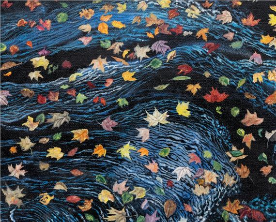 Michael St. Mars | Falling Leaves | MutualArt