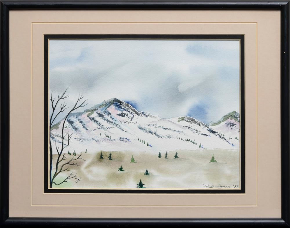 Bill Duignan | Untitled - Foothills (1997) | MutualArt