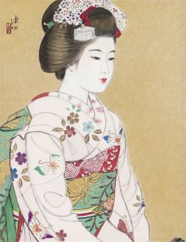 Shinsui Ito | Dancer's fan | MutualArt