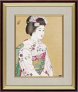 Shinsui Ito | Dancer's fan | MutualArt