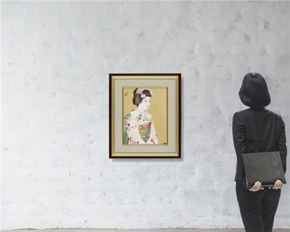 Shinsui Ito | Dancer's fan | MutualArt