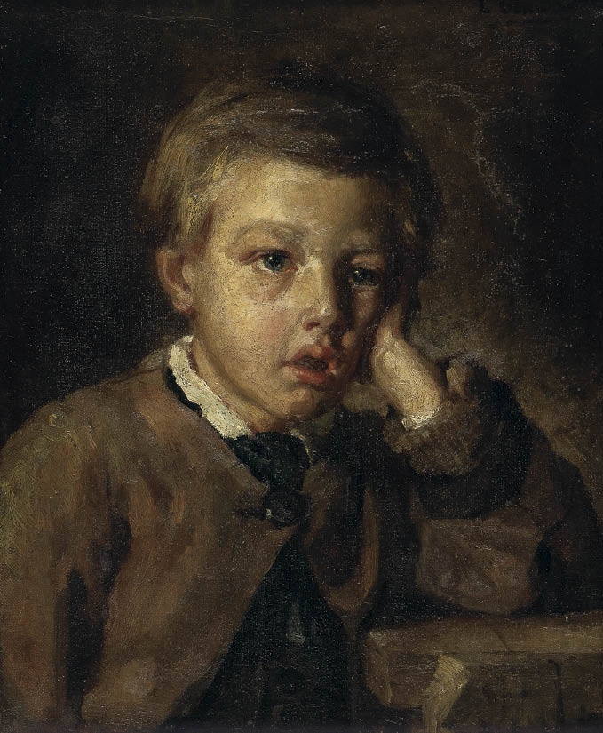 Léon Comerre | Boy | MutualArt
