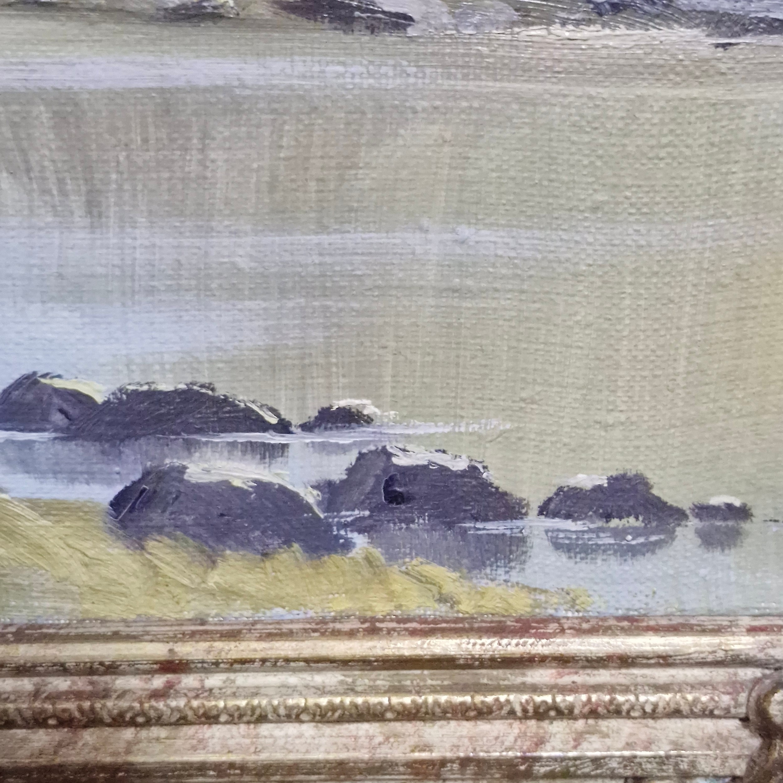 Denis J. McDowell | Ben Gorm in the clouds (Across Killary Harbour from ...