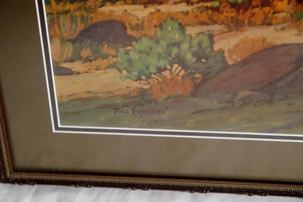 Tillman Parker Goodan | Tillman Parker Goodan lithograph | MutualArt