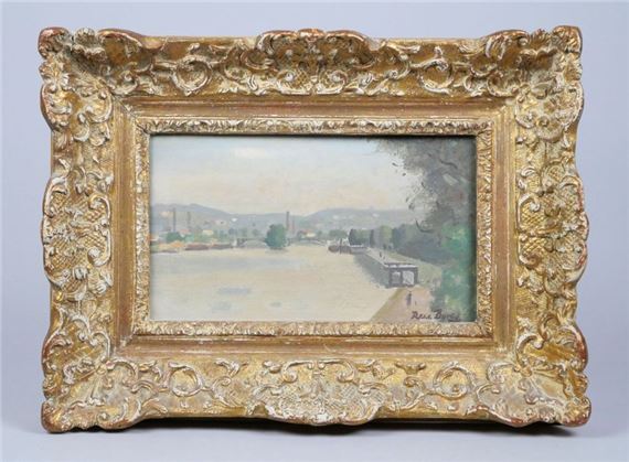 Rene Durey | River view | MutualArt