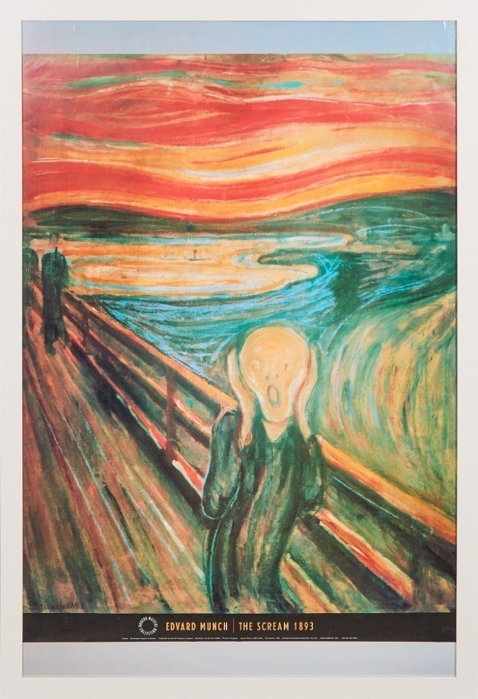 Edvard Munch | The Scream Poster | MutualArt