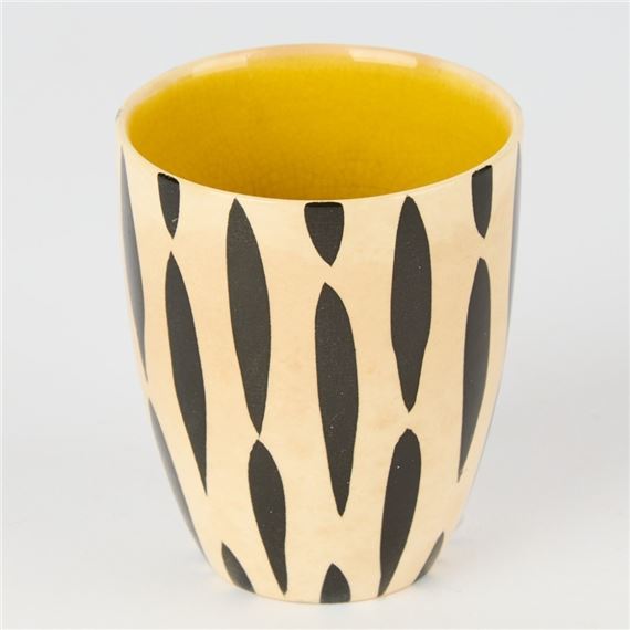 James Hayward | A Beswick Zebrette Vase (1950s) | MutualArt