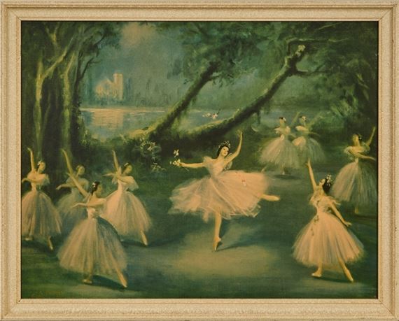 Carlotta Edwards | ballet scene (1953) | MutualArt