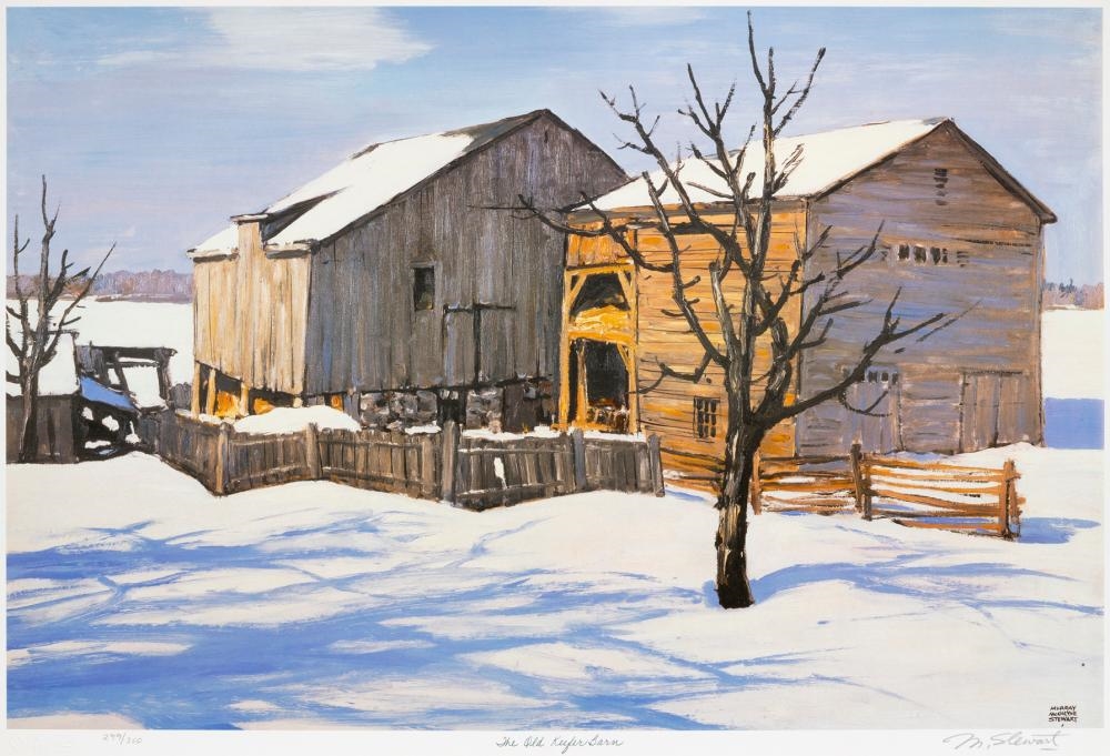Murray McCheyne Stewart | Old Keefer Barn | MutualArt
