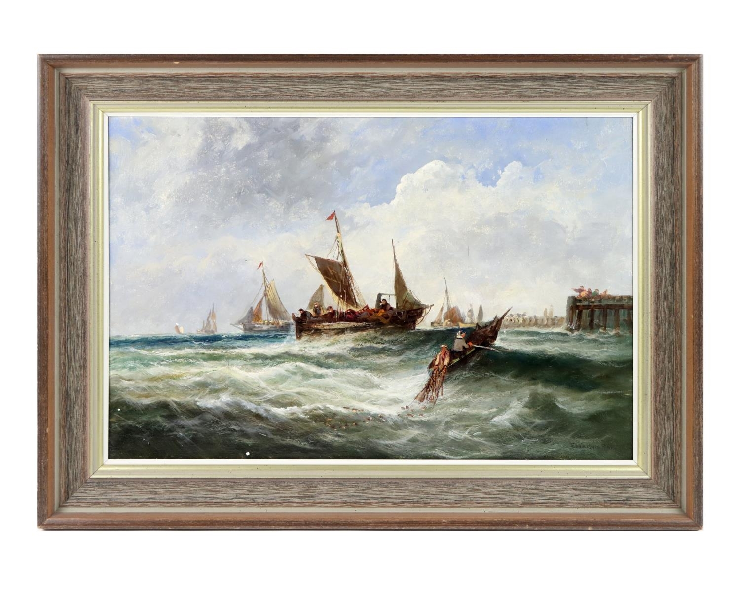 Edwin Hayes | Rough Seas | MutualArt