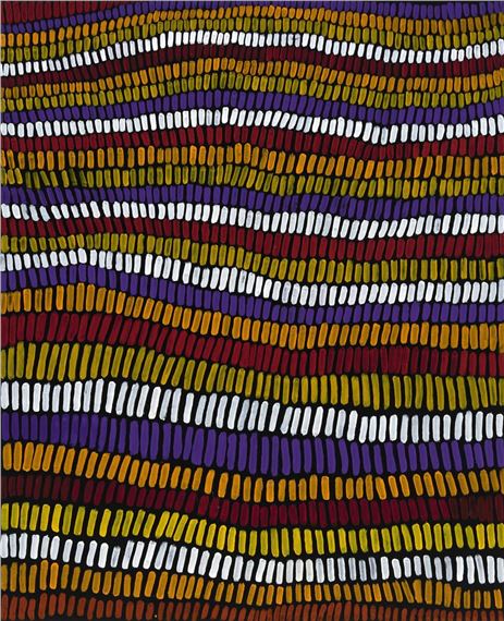 Ada Bird Petyarre | Mountain Devil Lizard (1999) | MutualArt