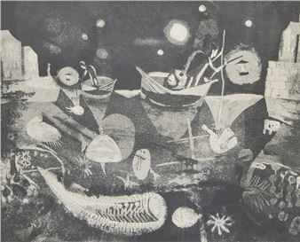 Nils G. Stenqvist | etching Nils G Stenqvist | MutualArt