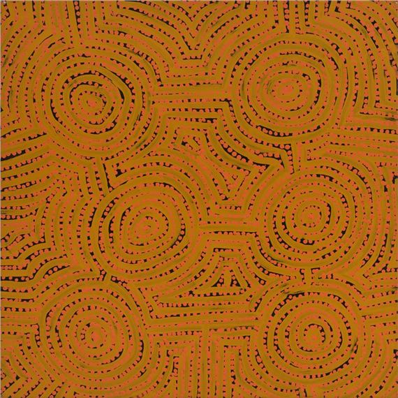 George Ward Tjungurrayi | Tingari Cycle | MutualArt