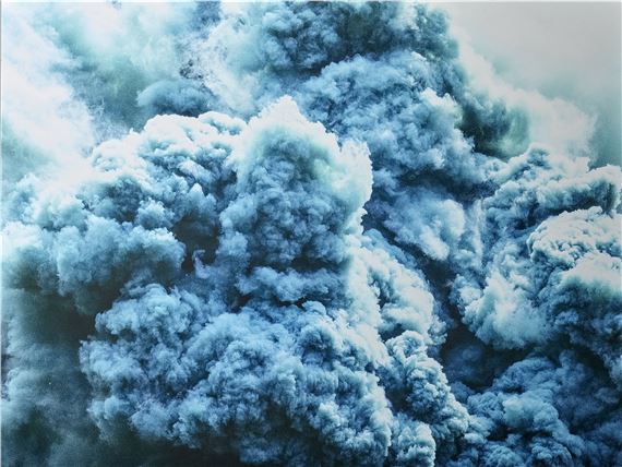 Hicham Berrada | Carmine d'indigo, 80°, 1/400s, 2014 (2014) | MutualArt