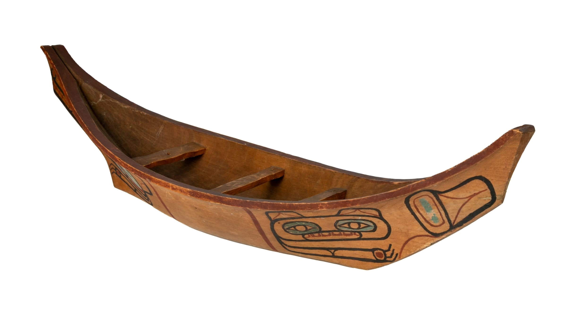 Native American School, 20th Century | Model Canoe (1900 - 1920 ...