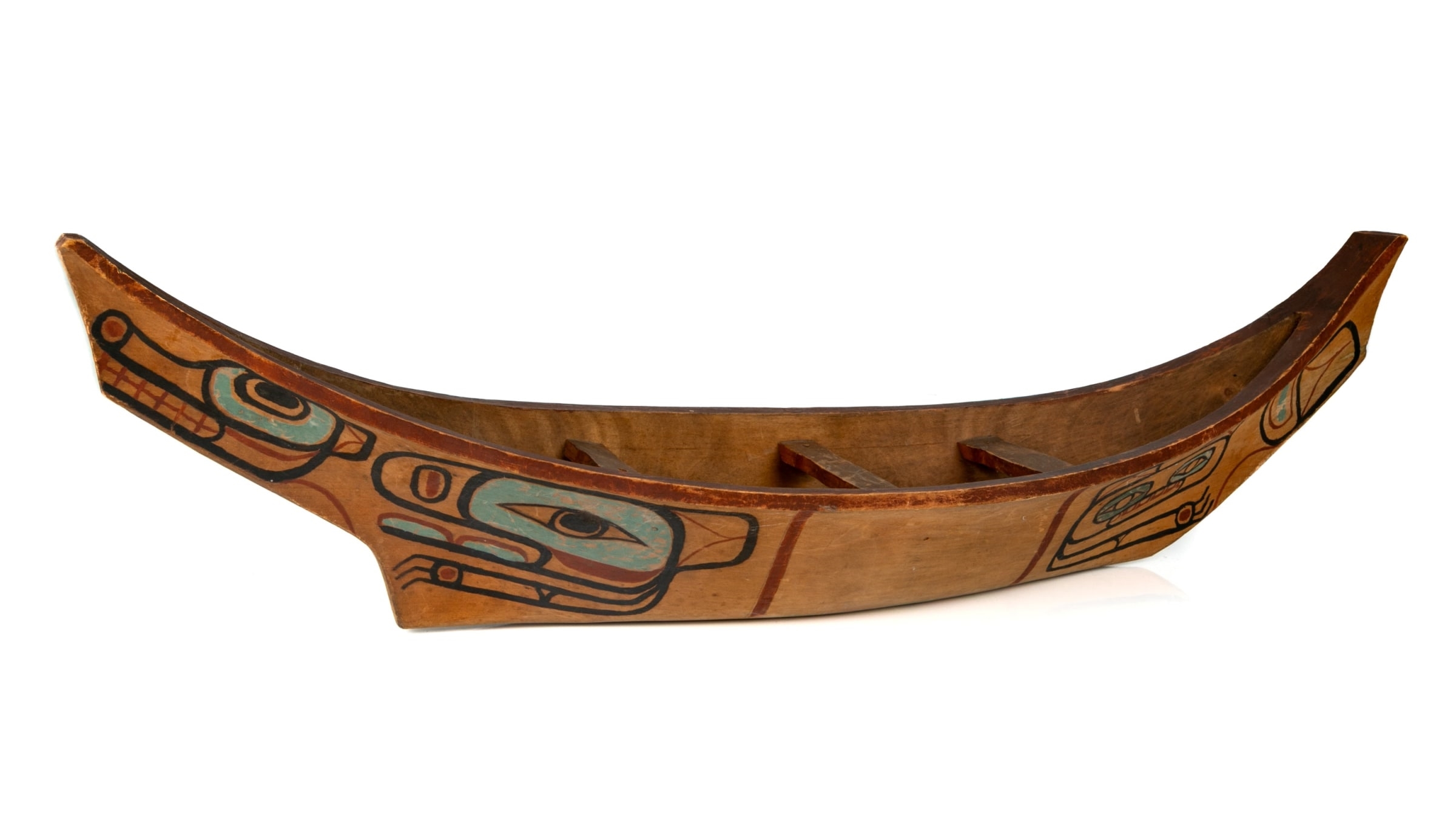 Native American School, 20th Century | Model Canoe (1900 - 1920 ...