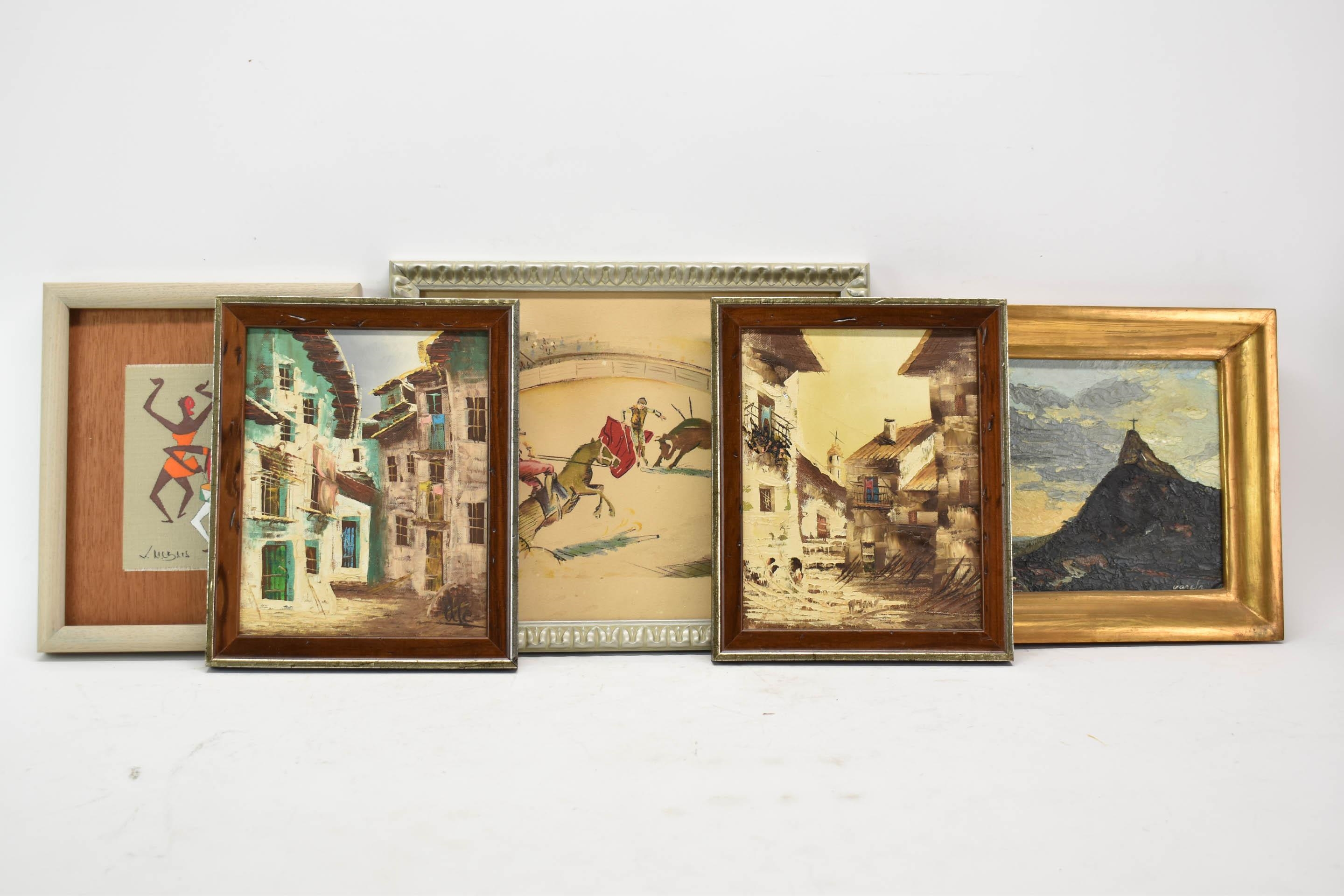 Emilio Varela | Oil on Board of Corcovado Mountain | MutualArt