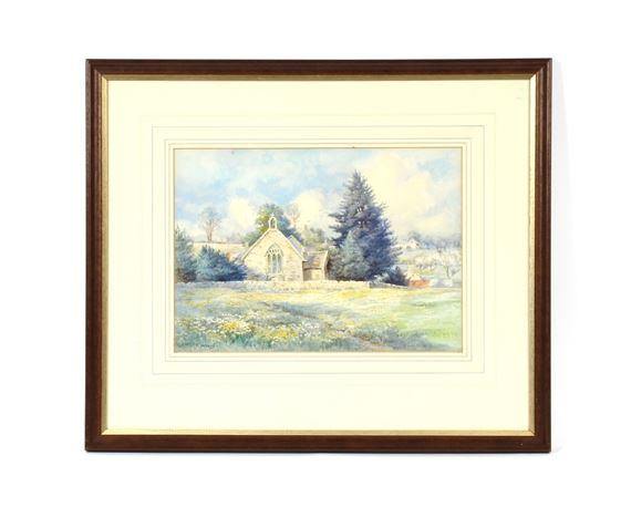 Noel Smith | 19th Century study of a rural church (19th Century ...