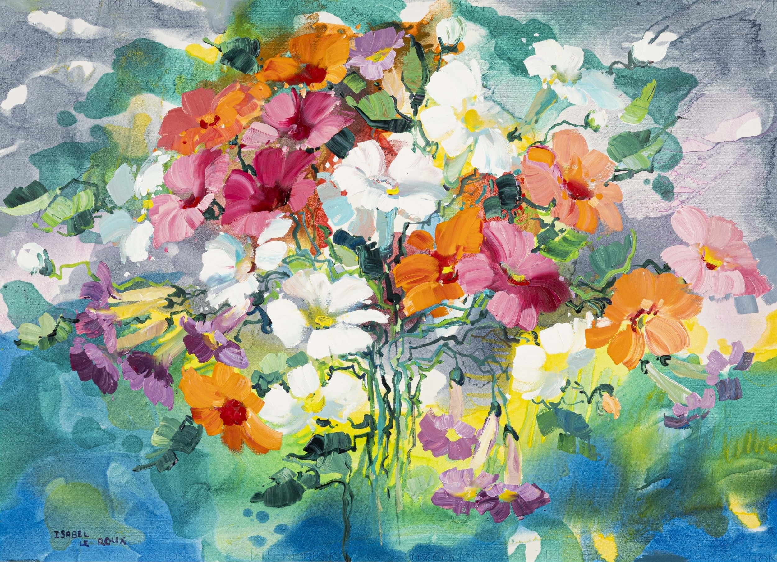 Isabel le Roux | TRUMPET FLOWER BOUQUET | MutualArt