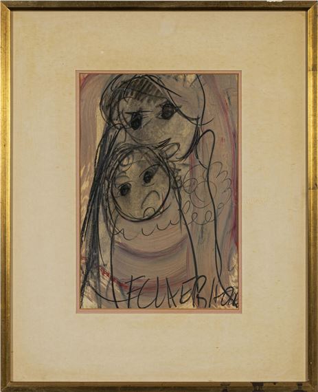 Frans Claerhout | MOM AND DAUGHTER | MutualArt