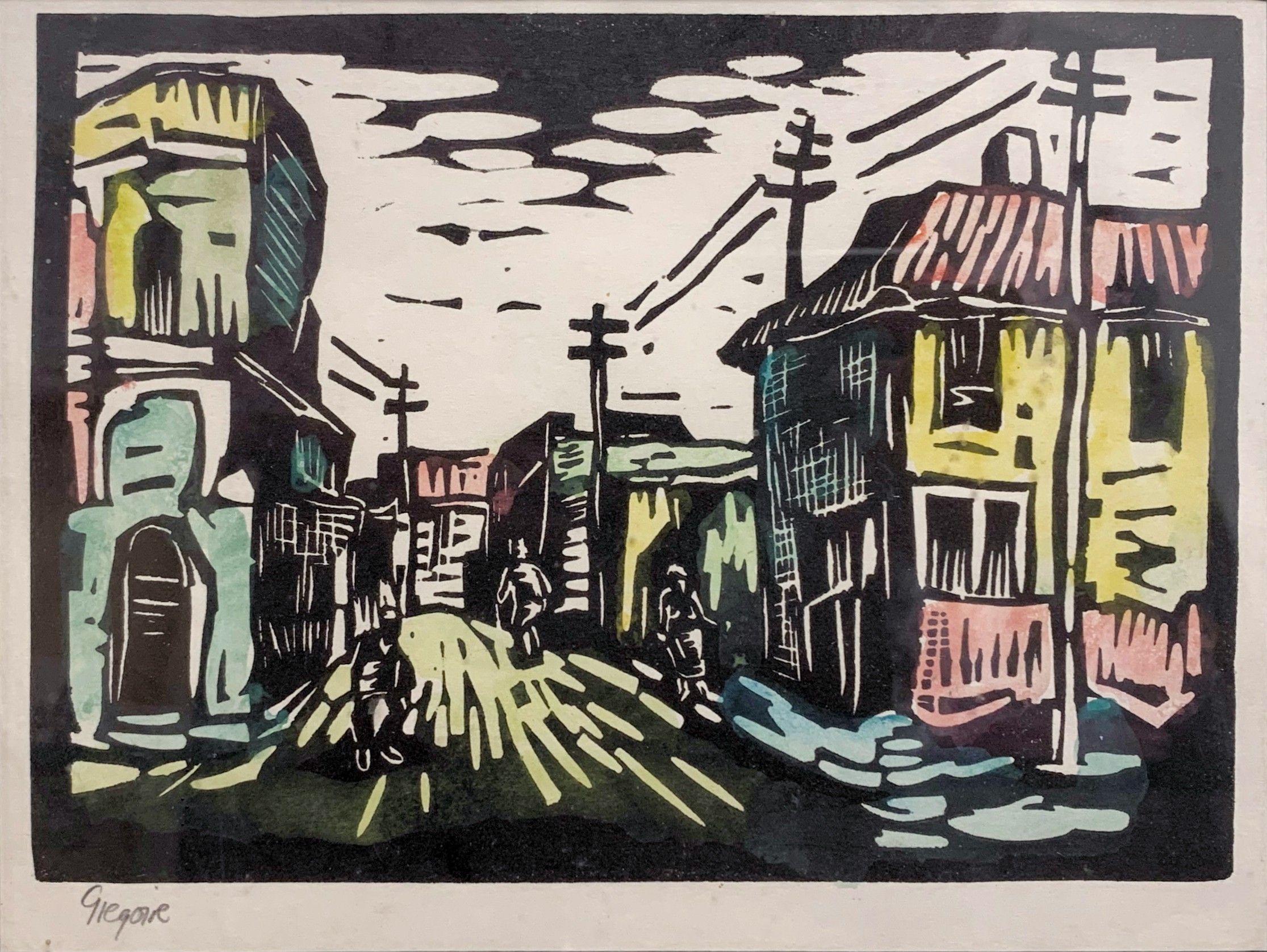 Gregoire Johannes Boonzaier | CAPE STREET SCENE | MutualArt