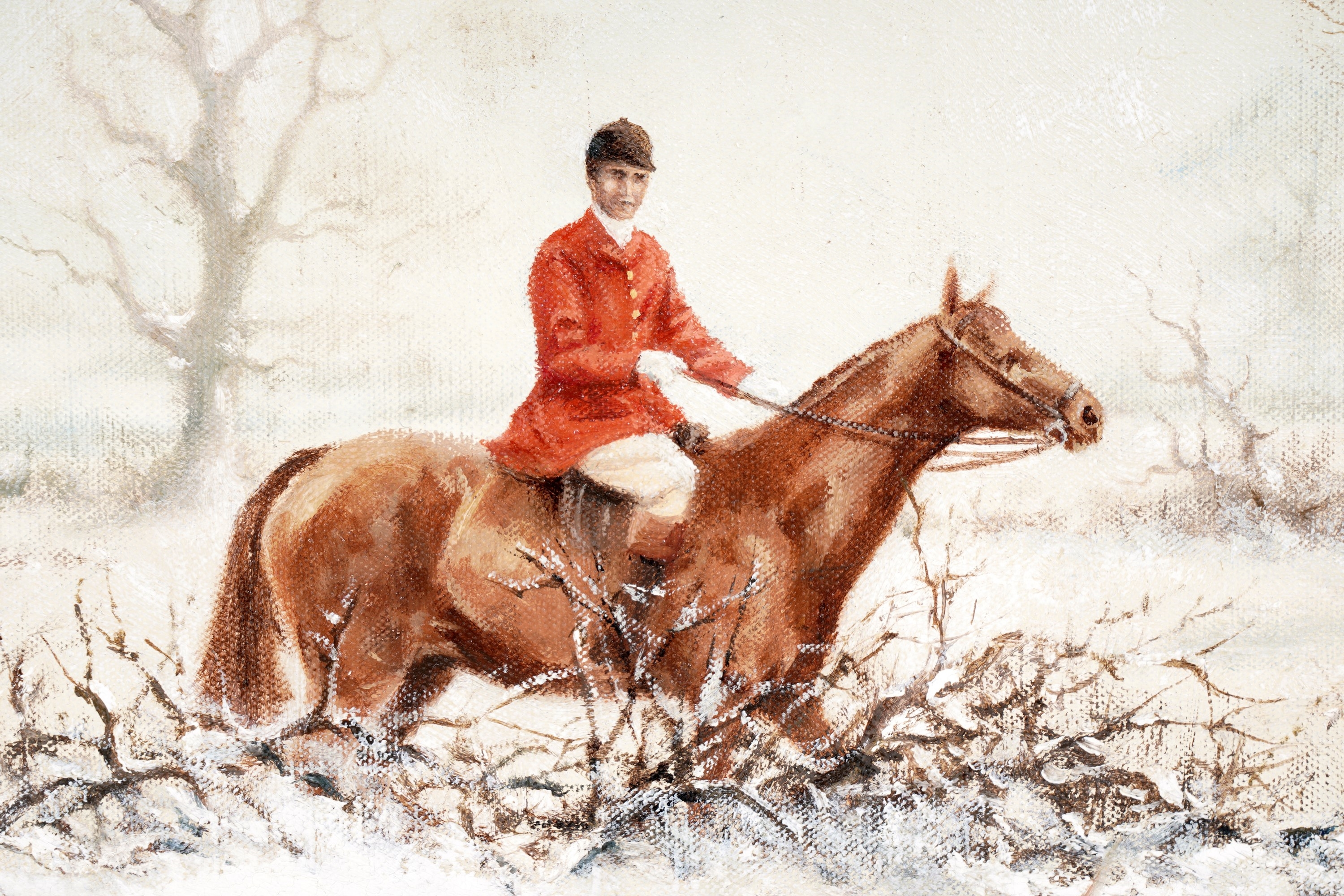 Trevor Parkin | Winter hunt | MutualArt