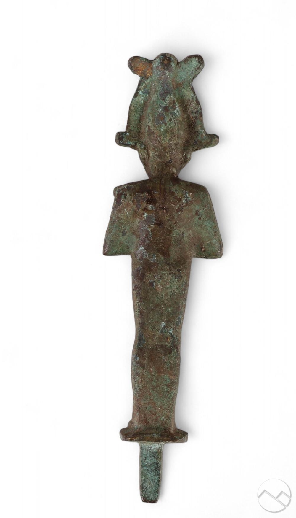 Egyptian School | Ancient Egyptian Style Bronze Osiris Sculpture ...