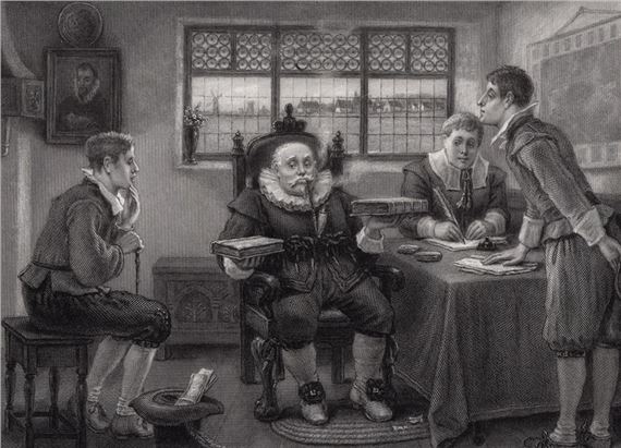 George Henry Boughton | The Judgement of Wouter van Twiller (1878) | MutualArt