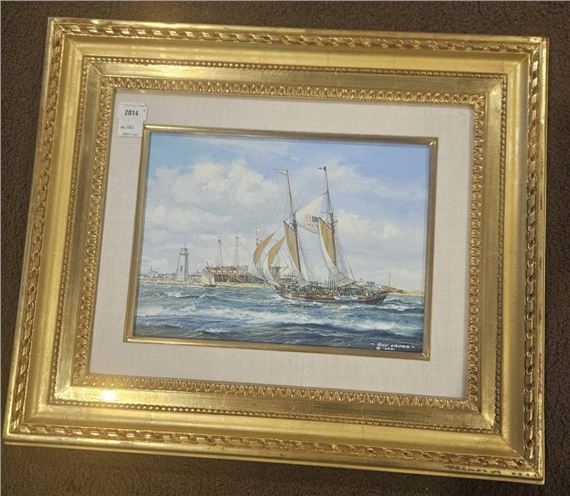 Roy Cross | Coming Home After Year Long Voyage | MutualArt