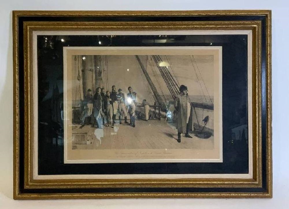William Quiller Orchardson | The Surrender of Napoleon to Great Britain ...