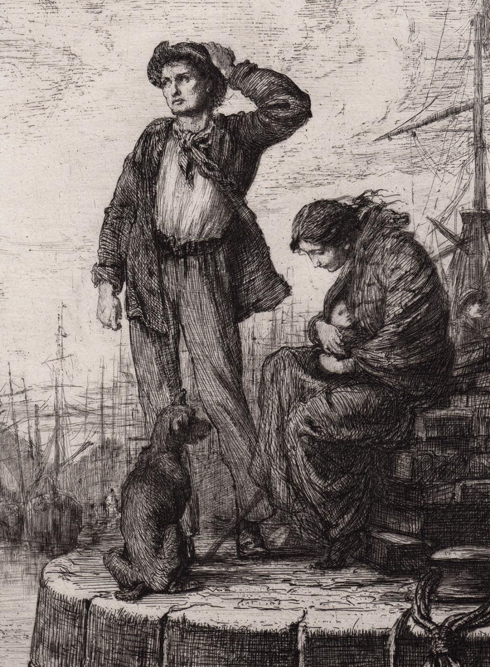 George Percy Jacomb-Hood | The Last Evening in England (1881) | MutualArt