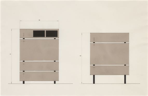 Richard Hamilton | Isotron Computer (Study (1984) | MutualArt