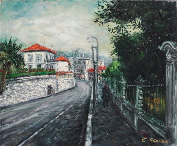 Constant Censier | Street in Monte Carlo | MutualArt