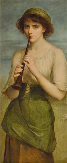 Charles Edward | The Shepherdess (20th Century) | MutualArt