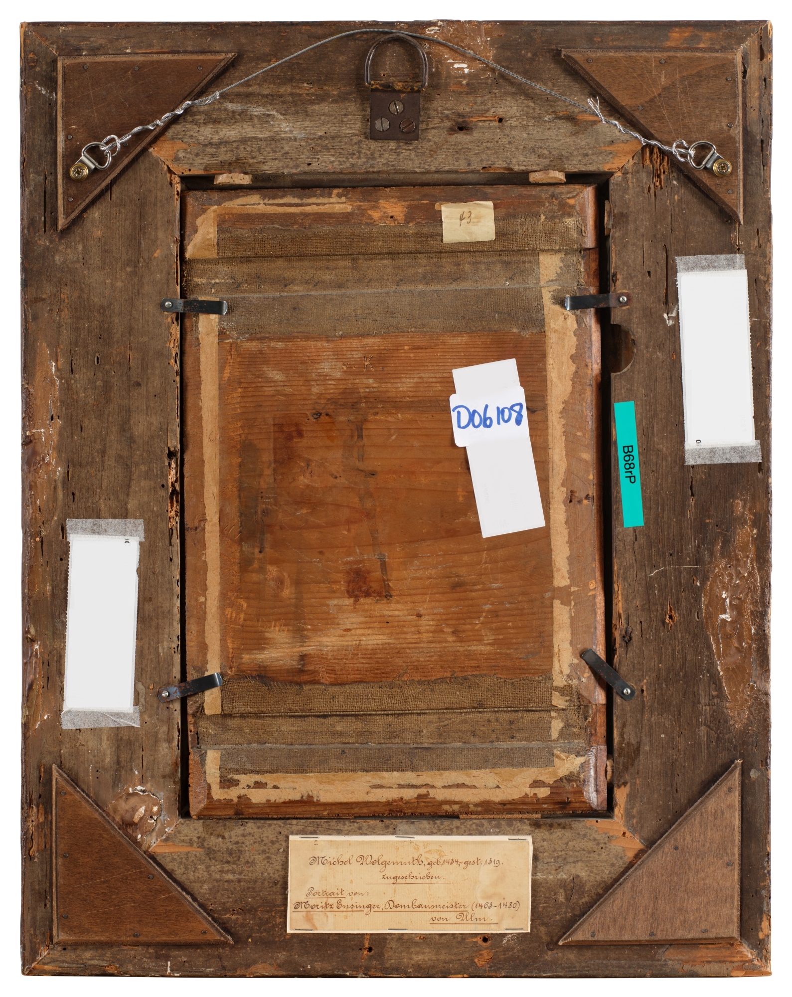 Ulm School, 16th Century | Portrait of the architect Moritz Ensinger (c ...