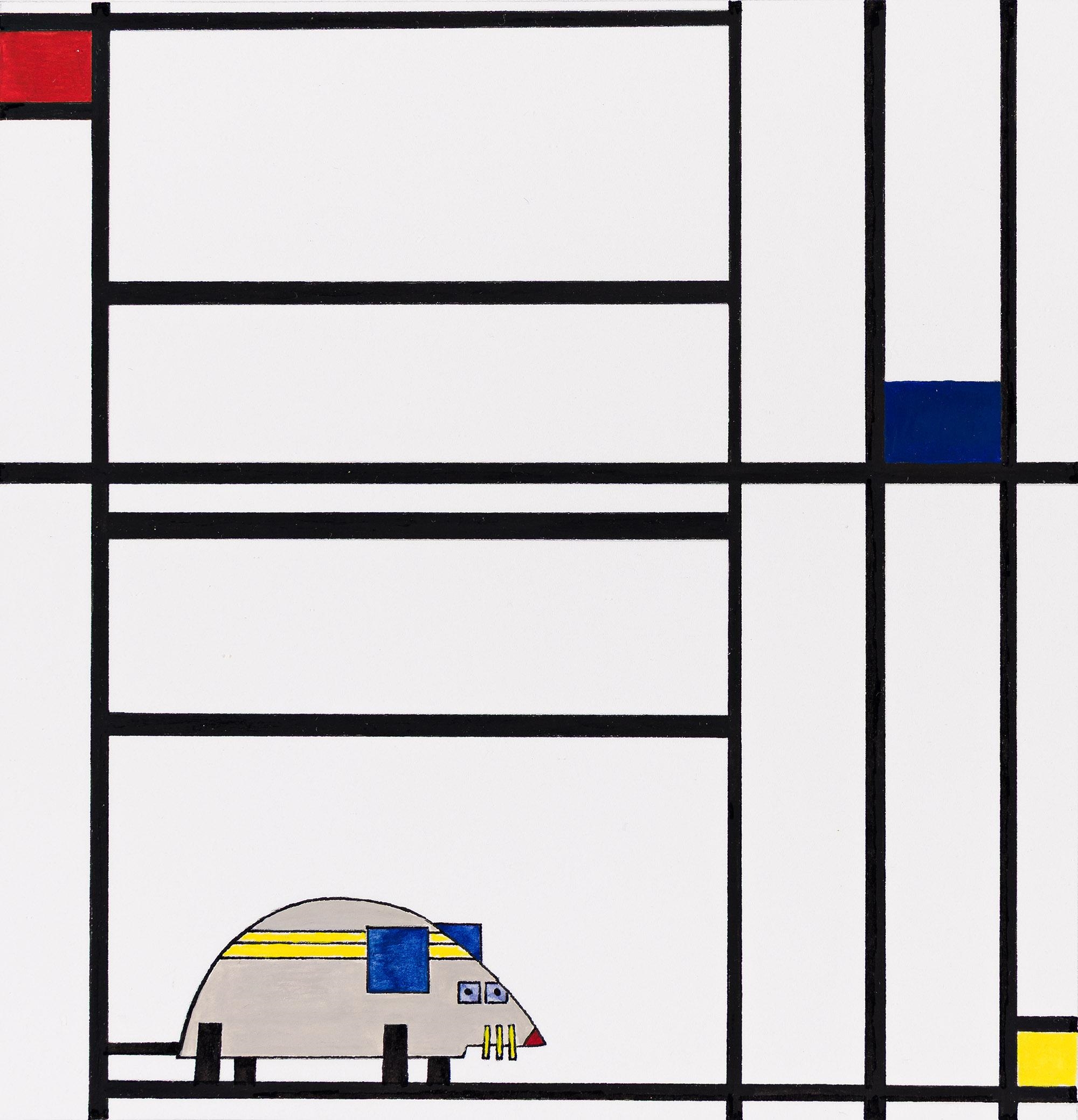 Jane Breskin Zalben | Baumouse: Janson riffs painting in the style of ...