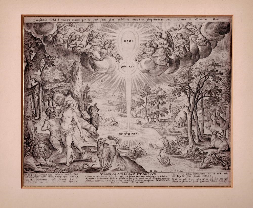 Adriaen Collaert | The Holy Trinity, Complete set (3 (1580 - 1584 ...