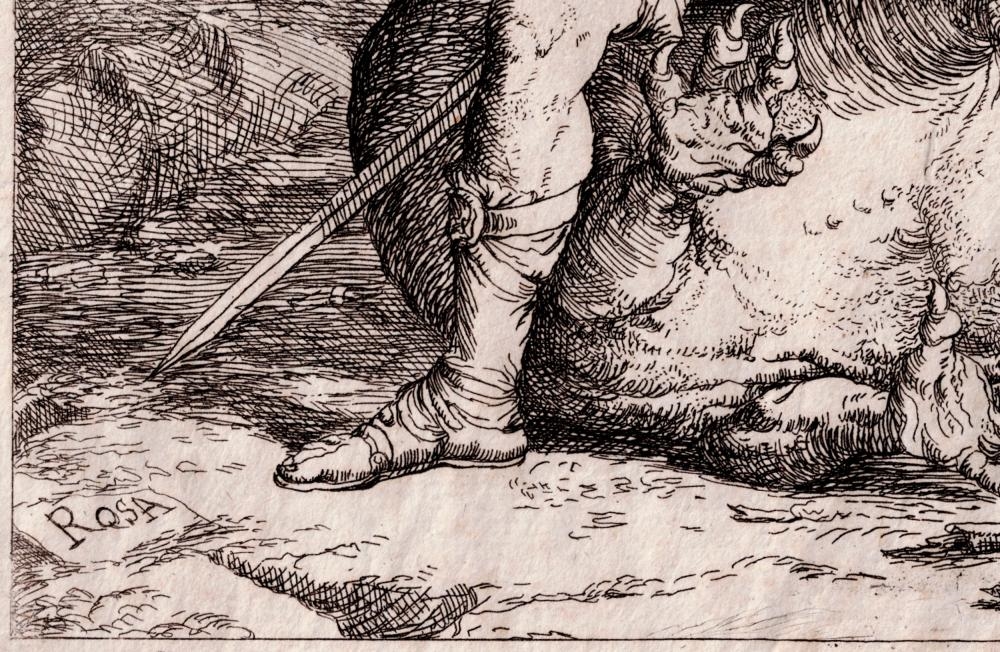 Salvator Rosa | Jason and the dragon | MutualArt