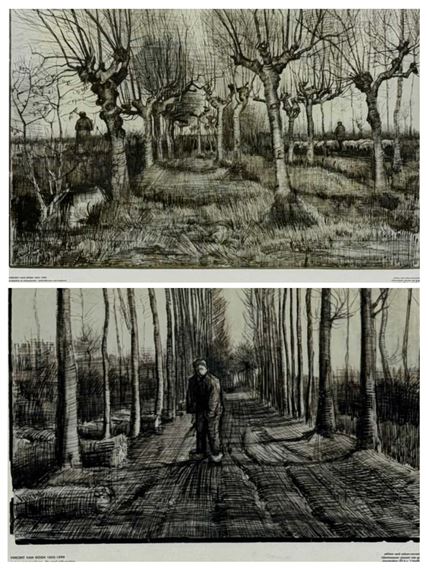 Vincent Van Gogh | Der Laan Met Populieren (The Road with Poplars ...