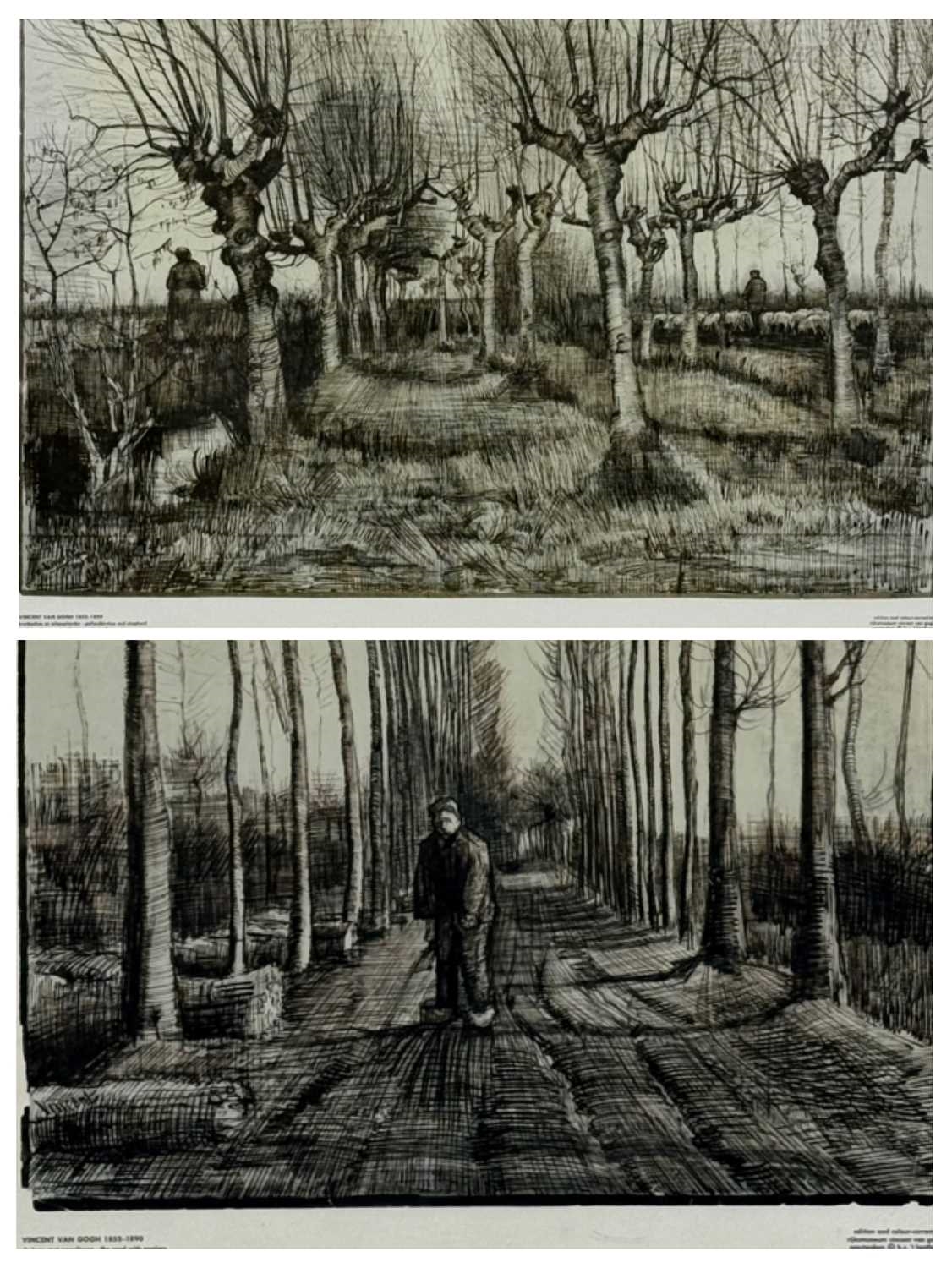 Vincent Van Gogh | Der Laan Met Populieren (The Road with Poplars ...