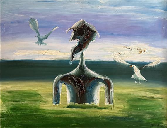 Albert Tucker | John Batman at Williamstown (1971) | MutualArt