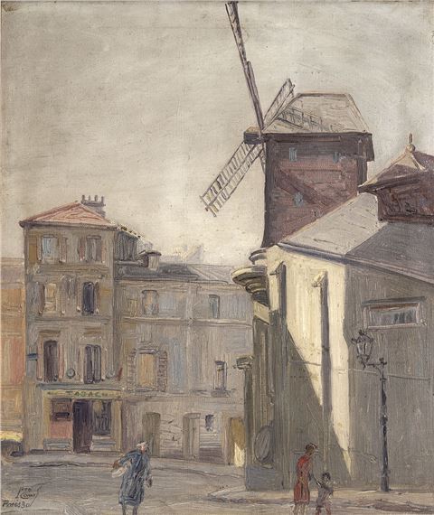 Leon Cano | Vista de París (1930) | MutualArt