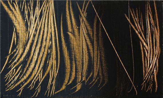 Hans Hartung | T1962-L15 (1962) | MutualArt